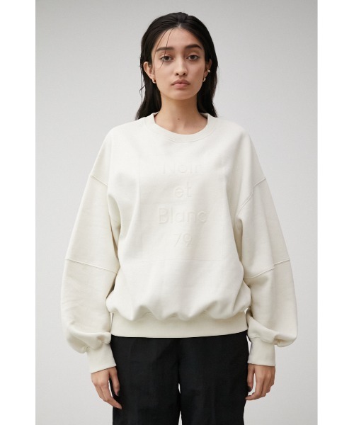 AZUL BY MOUSSY（アズールバイマウジー）の「FLOCKY PRINT PULLOVER/フロッキープリントプルオーバー（スウェット ...