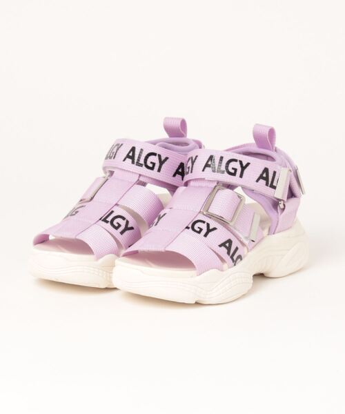ALGY（アルジー）の「（ALGY） ロゴ入り スポーティ ベルトサンダル（サンダル）」 - WEAR