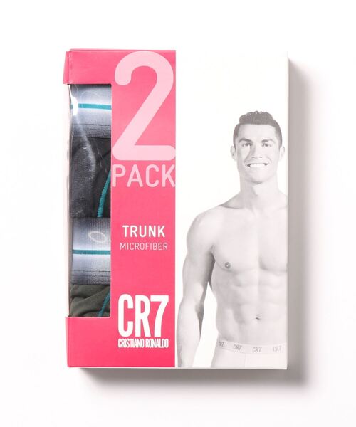 CR7 （シーアールセブン）の「【CR7】 2-PACK MICROFIBER TRUNKS（ボクサーパンツ）」 - WEAR