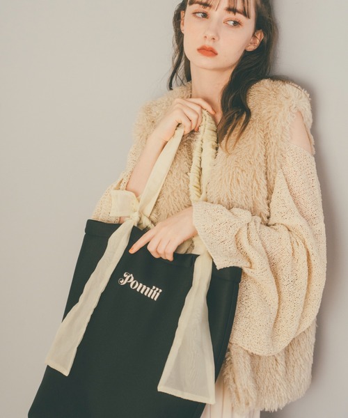 pomiii（ポミー）の「くしゅくしゅトートバック（トートバッグ）」 - WEAR