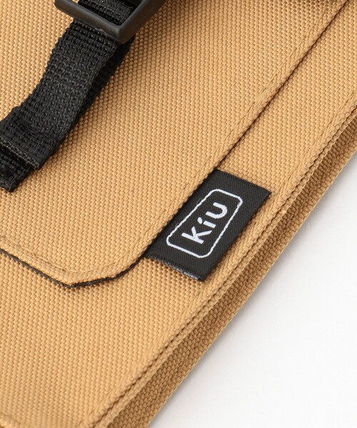 KiU（キウ）の「Kiu/キウ 600D WR PHONE POUCH/600D ウォーターリペレントフォンポーチ（スマホグッズ）」 - WEAR