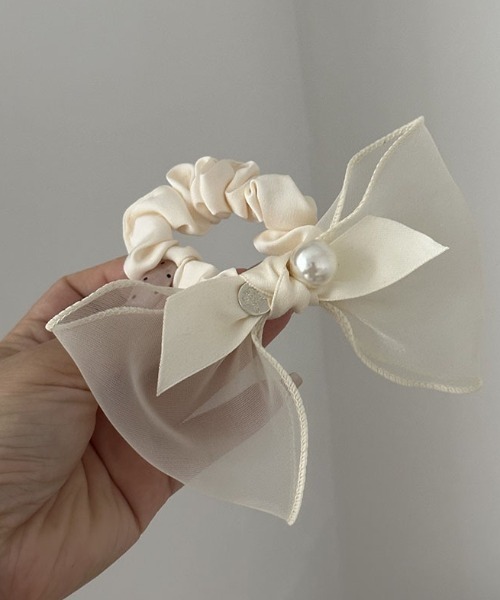 【セール】【urge select】オーガンジーリボン シュシュ（シュシュ）｜VIBGYOR Women（ヴィブジョー ウィメン）の ...