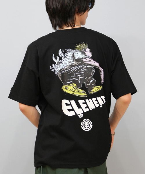 ELEMENT/エレメント 半袖Tシャツ バックプリント ビックシルエット BF02A-218（Tシャツ/カットソー）｜ELEMENT ...