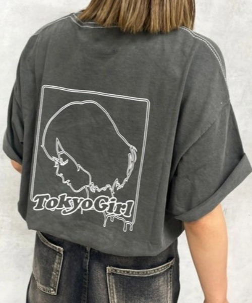 TOKYOGIRL（トーキョーガール）の「《ZOZO限定》TOKYO GIRLビッグTEE（Tシャツ/カットソー）」 - WEAR