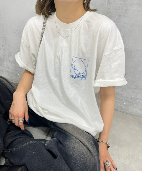 TOKYOGIRL（トーキョーガール）の「《ZOZO限定》TOKYO GIRLビッグTEE（Tシャツ/カットソー）」 - WEAR