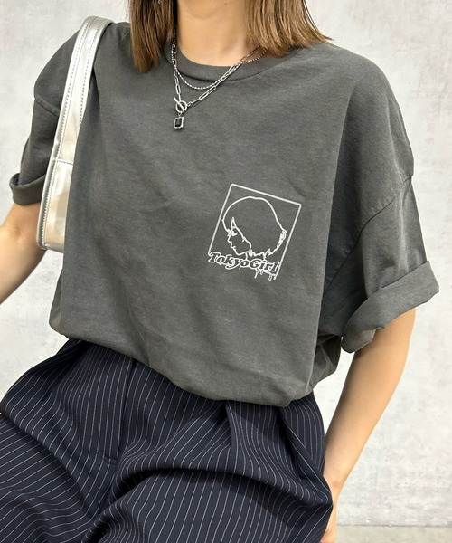 TOKYOGIRL（トーキョーガール）の「《ZOZO限定》TOKYO GIRLビッグTEE（Tシャツ/カットソー）」 - WEAR