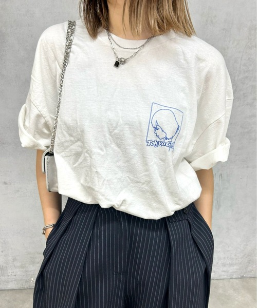 TOKYOGIRL（トーキョーガール）の「《ZOZO限定》TOKYO GIRLビッグTEE（Tシャツ/カットソー）」 - WEAR