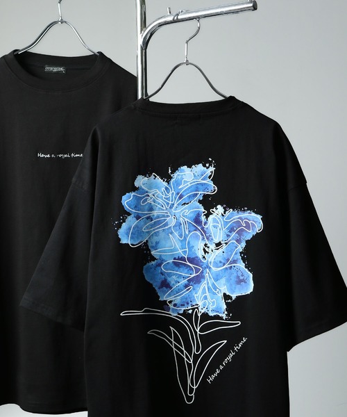 【CONTRIBE】花柄 フラワーグラフィックオーバーサイズTシャツ（Tシャツ/カットソー）｜ZIP FIVE（ジップファイブ）のファッション ...