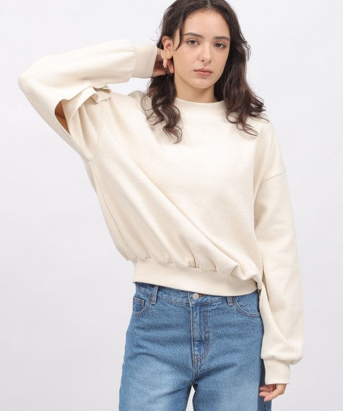 LAKOLE（ラコレ）の「袖スリットスウェットプルオーバー / 977494（スウェット）」 - WEAR