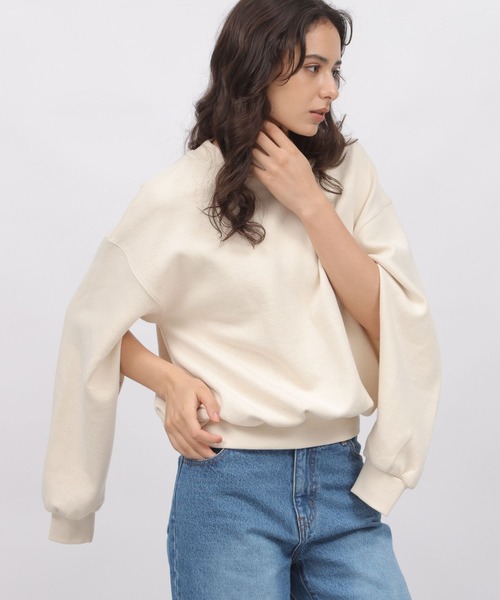 LAKOLE（ラコレ）の「袖スリットスウェットプルオーバー / 977494（スウェット）」 - WEAR