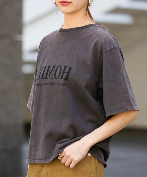 ALORE（アローレ）の「【ALORE / アローレ】ケミカル ロゴTシャツ（Tシャツ/カットソー）」 - WEAR