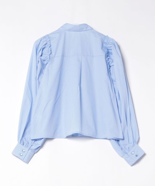 continuer de NICE CLAUP（コンティニューデナイスクラップ）の「リボン刺繍ブラウス（シャツ/ブラウス）」 - WEAR