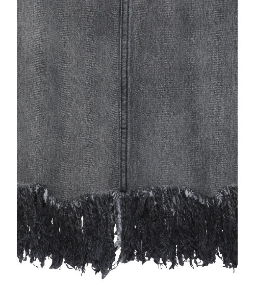 AMERI（アメリ）の「RAGGED DENIM SKIRT（スカート）」 - WEAR