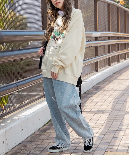 WEGO（ウィゴー）の「WEGO/ケミカルバギーパンツ（デニムパンツ）」 - WEAR