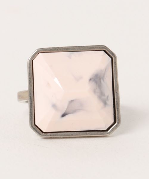 ADER（アデル）の「ADER.bijoux/アデルビジュー RETRO square ring（リング）」 - WEAR