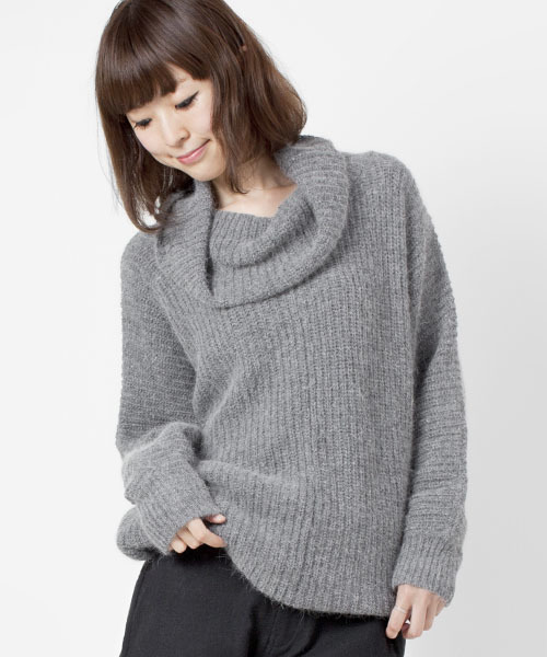 nano・universe（ナノユニバース）の「ANG混オフタートルニットワンピース L/S（ワンピース）」 - WEAR