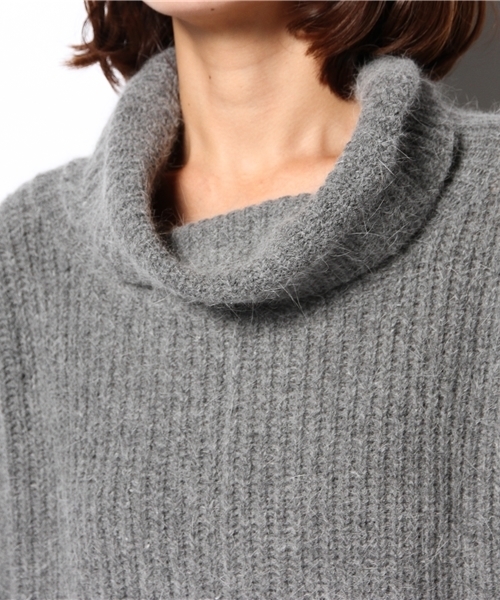 nano・universe（ナノユニバース）の「ANG混オフタートルニットワンピース L/S（ワンピース）」 - WEAR