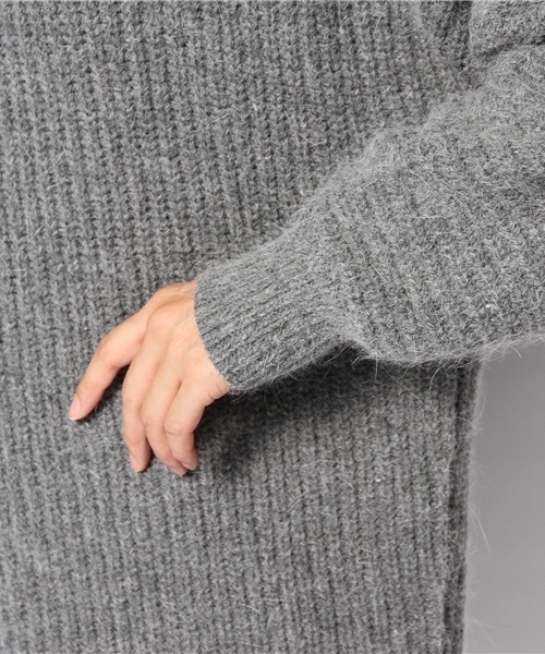 nano・universe（ナノユニバース）の「ANG混オフタートルニットワンピース L/S（ワンピース）」 - WEAR