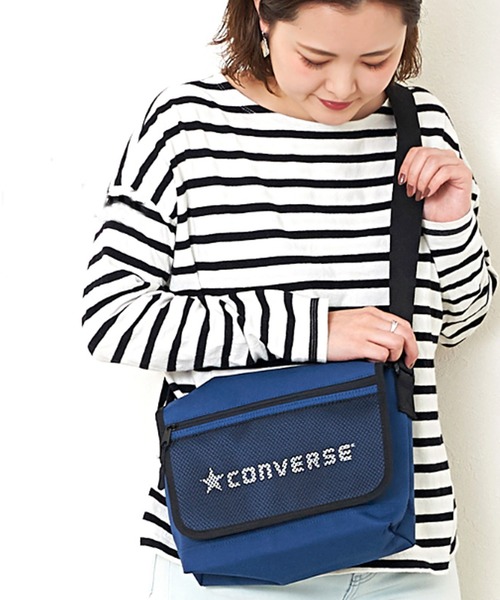 CONVERSE（コンバース）の「CONVERSE MESH POCKET FLAP SHOULDER BAG（ショルダーバッグ）」 - WEAR