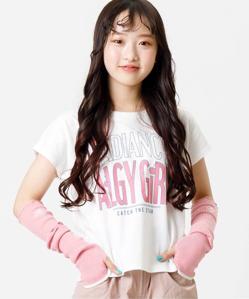 ALGY（アルジー）の「【接触冷感・吸水速乾】チェリーロゴT（Tシャツ/カットソー）」 - WEAR