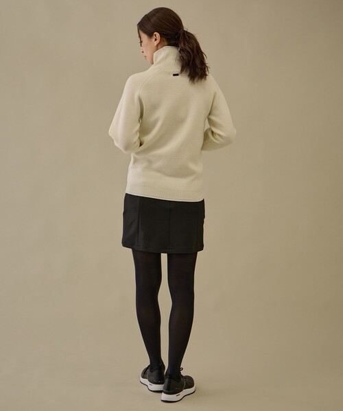 NOIR】フラミンゴモチーフクルーネックセーター（ニット/セーター