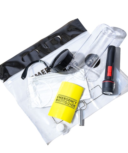 CALIFORNIA OUTFITTERS（カリフォルニア アウトフィッターズ）の「【EMERGENCY BOTTLE】防災緊急7点セット ...