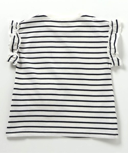 apres les cours（アプレレクール）の「【接触冷感】リボンポシェット付きTシャツ（Tシャツ/カットソー）」 - WEAR