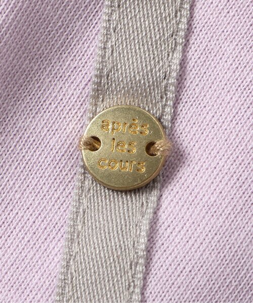 apres les cours（アプレレクール）の「【接触冷感】リボンポシェット付きTシャツ（Tシャツ/カットソー）」 - WEAR