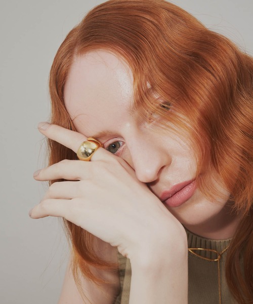 loni（ロニ）の「Soil volume ring （ボリュームリング）/ニッケルフリーメッキ（リング）」 - WEAR