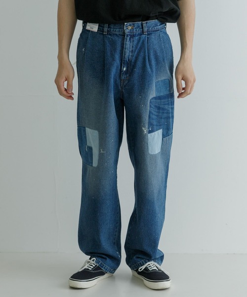 FREEMANS SPORTING CLUB @DOUGLASTON DENIM TROUSERS i f j p c j bFREEMANS ...