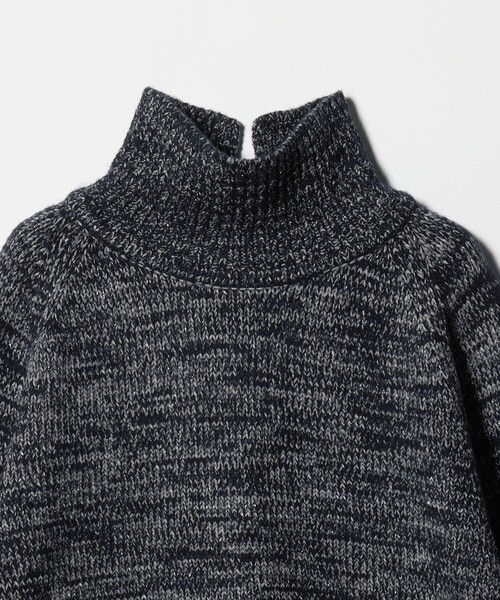 セール】ミックスカラー ラメ タートルネック ニットプルオーバー