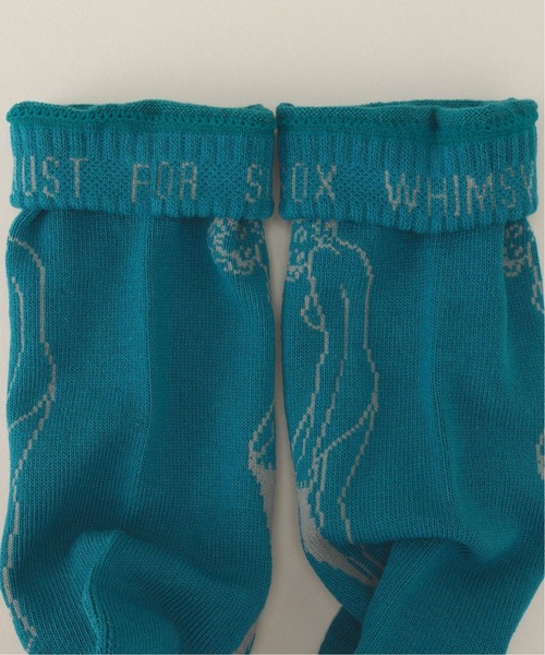 Whimsyの「【Whimsy / ウィムジー】CATHIE SOCKS（ソックス/靴下）」 - WEAR
