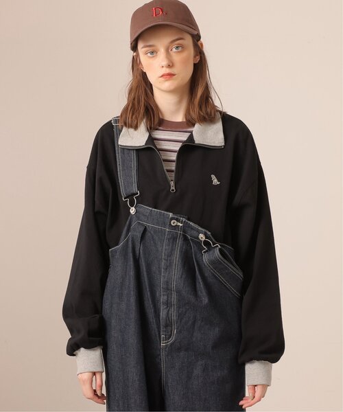 DOUBLE NAME（ダブルネーム）の「ハーフZIPミニ恐竜ワッペンプル