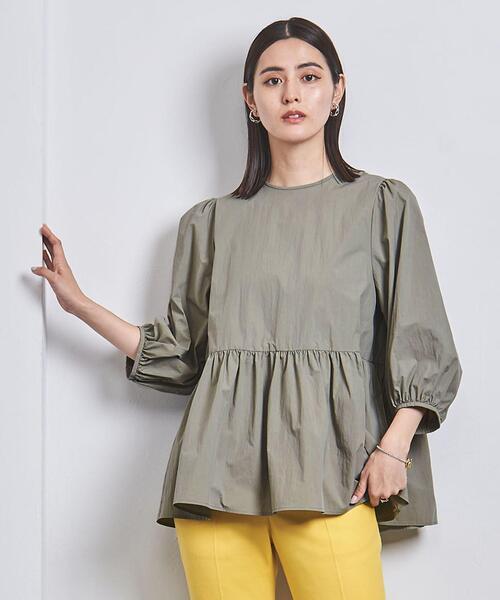 UNITED ARROWS（ユナイテッドアローズ）の「C/N AIRY ペプラム ブラウス（シャツ/ブラウス）」 - WEAR
