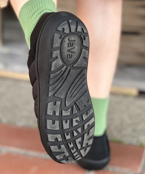 Java（ジャバ）の「《JaVa ジャバコラボ》トレンド感抜群！アウトドアモックシューズ（スニーカー）」 - WEAR