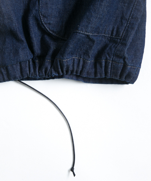 OURET（オーレット）の「コーチジャケット - 8ozミリタリーデニムワンウォッシュ -（ブルゾン）」 - WEAR