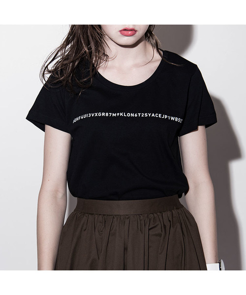 KLON（クローン）の「KLON Tshirts SERIAL NUMBER ONE LINES BLACK（Tシャツ/カットソー）」 - WEAR