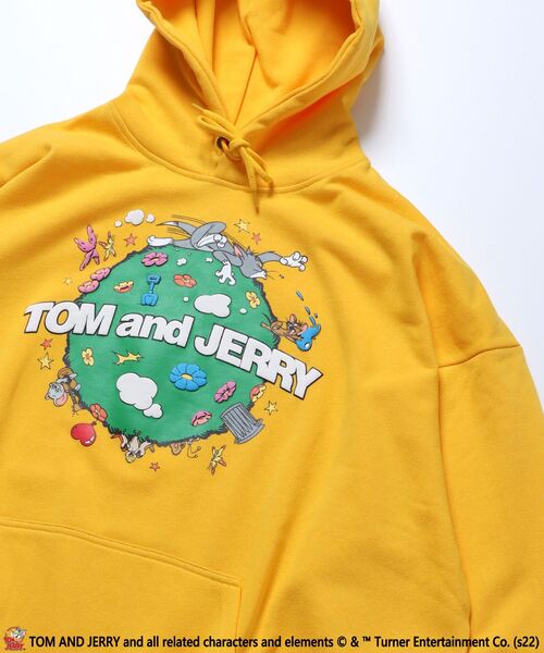 Tom＆Jerry（トムアンドジェリー）の「【SEQUENZ】TOM&JERRY SLAPSTICK PARKA / トムとジェリー フロントプリント ストリート パーカー（パーカー）」 - WEAR