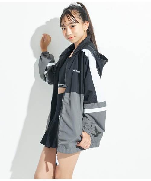 ANAP GiRL（アナップガール）の「R+S配色オーバーブルゾン（ブルゾン）」 - WEAR