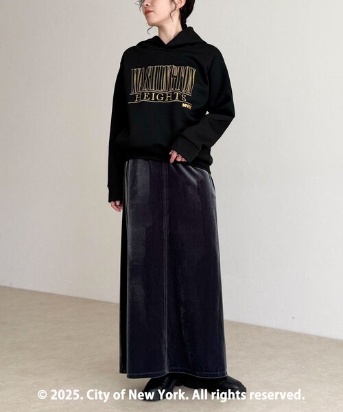 セール】【GOOD ROCK SPEED】NYCプリントダンボールフードスウェット