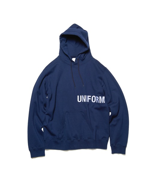 uniform experiment（ユニフォームエクスペリメント）の「LOGO SWEAT HOODIE（パーカー）」 - WEAR