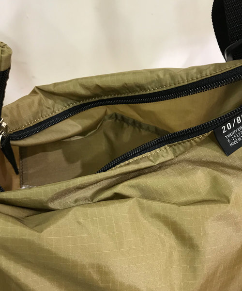 20/80（テゥエンティーエイティー）の「20/80 / RIP STOP NYLON SHOULDER BAG / S060（ショルダー ...