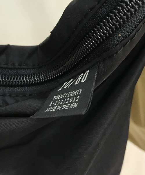 20/80（テゥエンティーエイティー）の「20/80 / RIP STOP NYLON SHOULDER BAG / S060（ショルダー ...