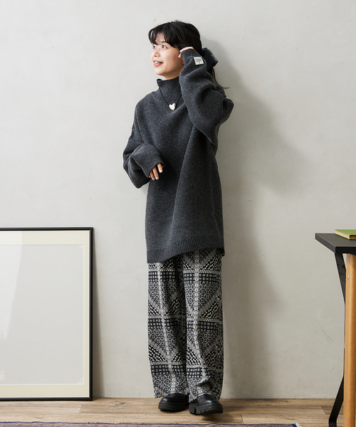 JOURNAL STANDARD relume（ジャーナルスタンダード レリューム）の「HAMILTON WOOL GATER タートルネック ...