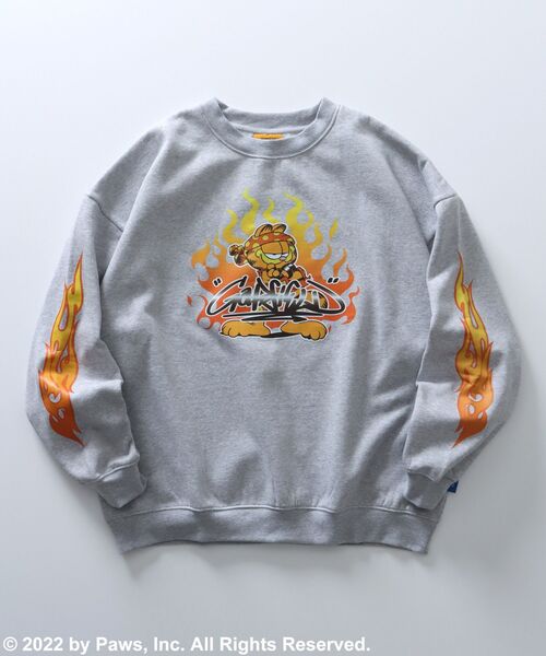 SEQUENZ（シークエンズ）の「【SEQUENZ】GARFIELD THXG CREW NECK SWEAT / ガーフィールド ファイヤー ...