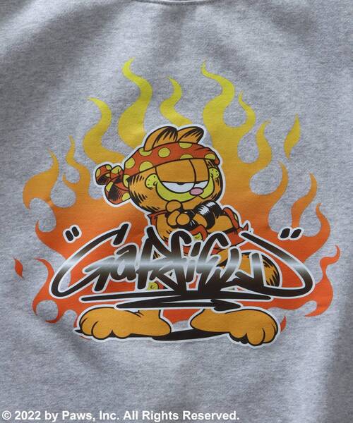 SEQUENZ（シークエンズ）の「【SEQUENZ】GARFIELD THXG CREW NECK SWEAT / ガーフィールド ファイヤー ...