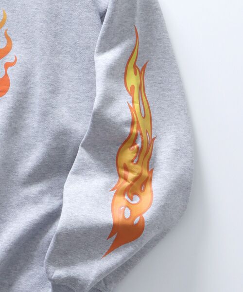 SEQUENZ（シークエンズ）の「【SEQUENZ】GARFIELD THXG CREW NECK SWEAT / ガーフィールド ファイヤー ...