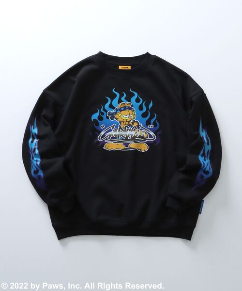 SEQUENZ（シークエンズ）の「【SEQUENZ】GARFIELD THXG CREW NECK SWEAT / ガーフィールド ファイヤー ...