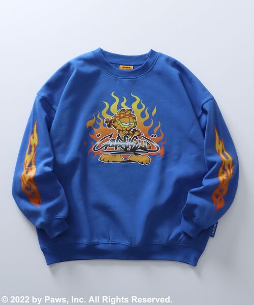 SEQUENZ（シークエンズ）の「【SEQUENZ】GARFIELD THXG CREW NECK SWEAT / ガーフィールド ファイヤー ...