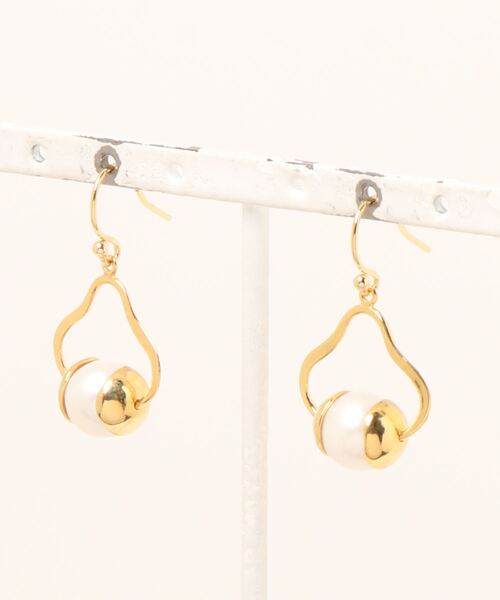 CHAN LUU（チャンルー）の「マリベル ドロップ ホワイトパール ピアス EG-5667（ピアス（両耳用））」 - WEAR